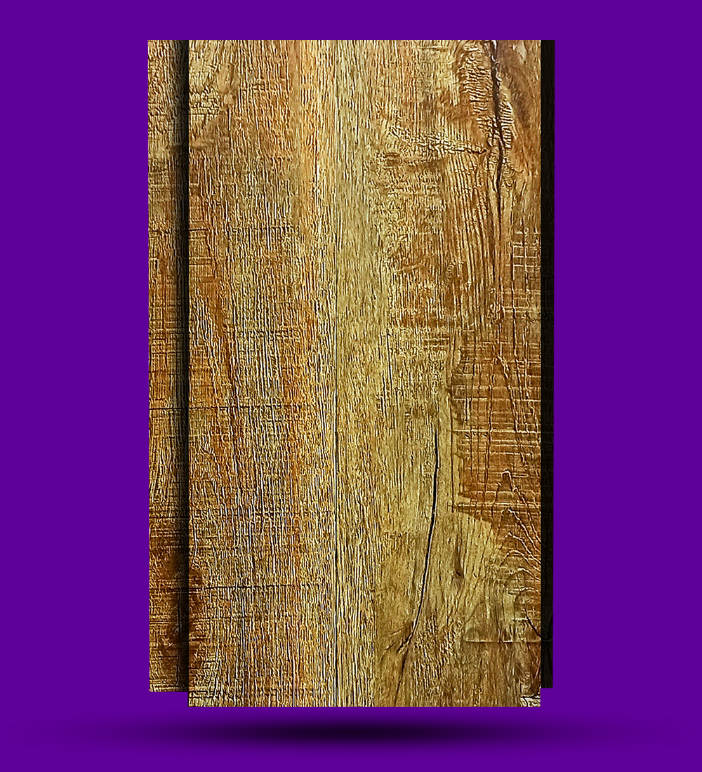 20MM WHITE OAK WP-10 | Veenus PVC Holow Profiles