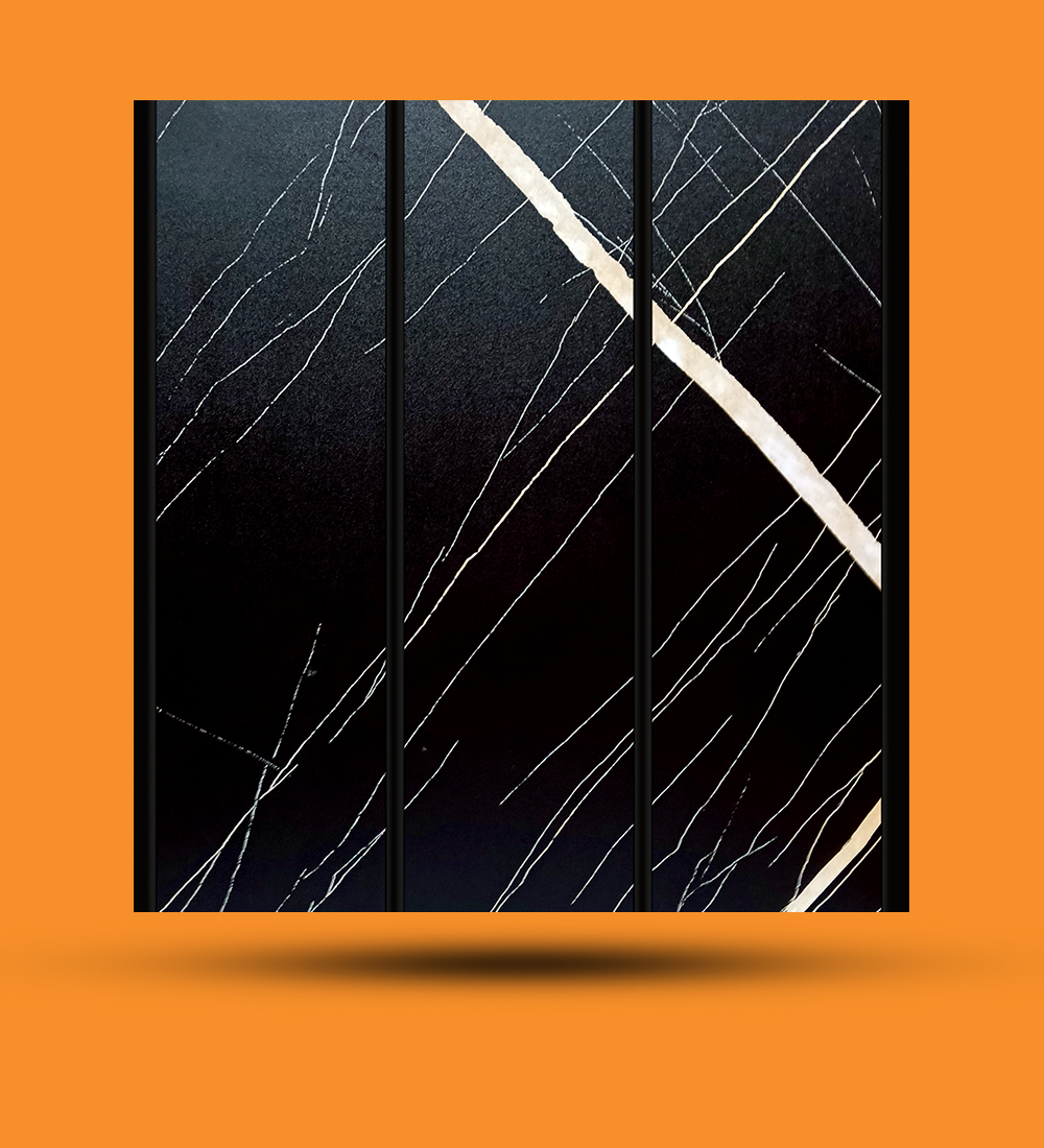 BLACK MARBLE 2G | Veenus PVC Holow Profiles