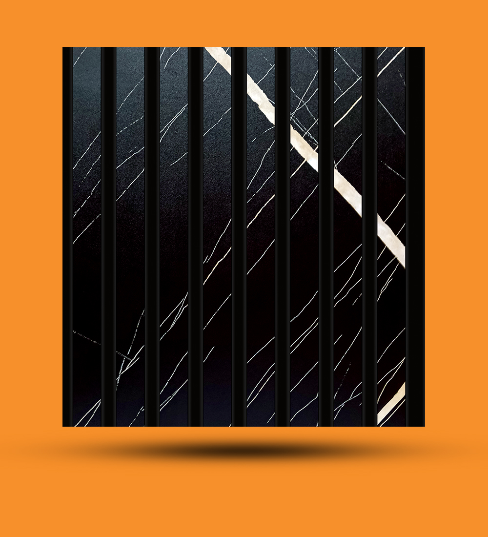 BLACK MARBLE 7G | Veenus PVC Holow Profiles